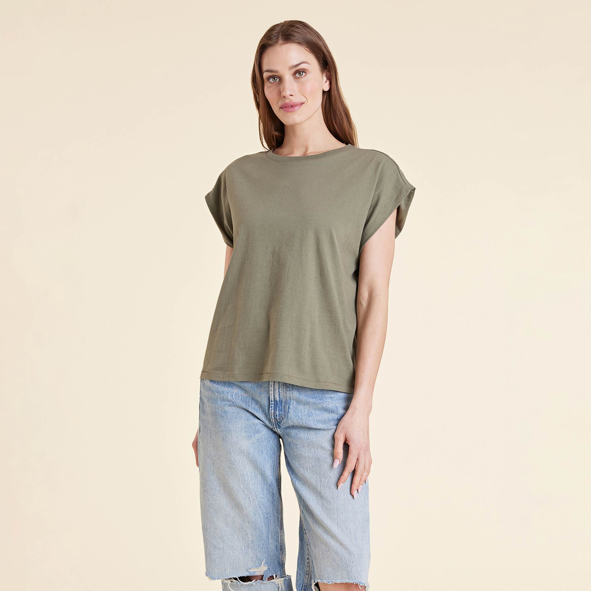 Muscle Tee | Olive