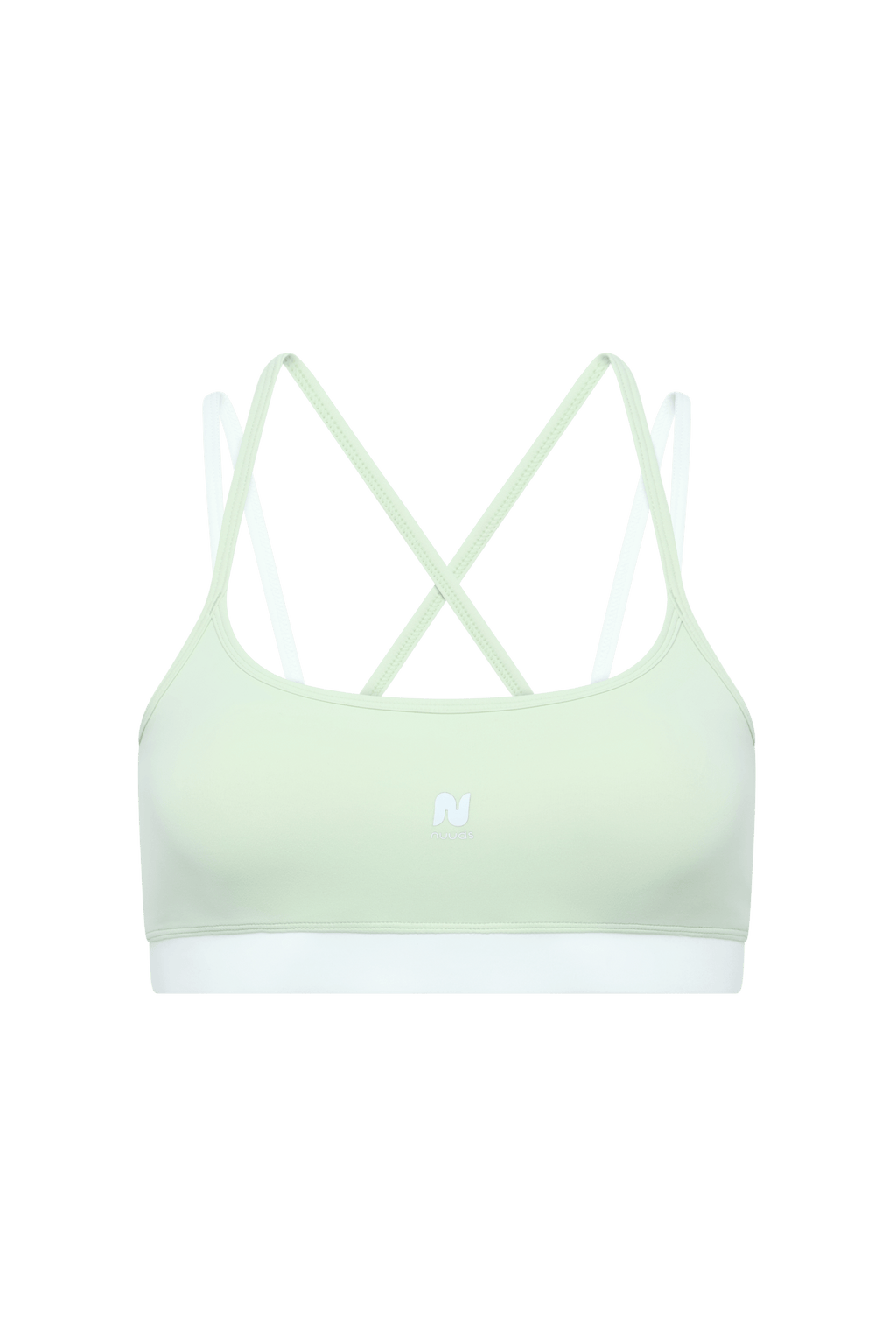 Motion Contrast Layering Bra | Matcha – nuuds
