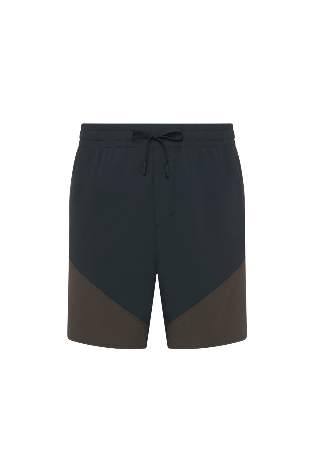 Contrast Panel Refine Short | Black/Espresso – nuuds