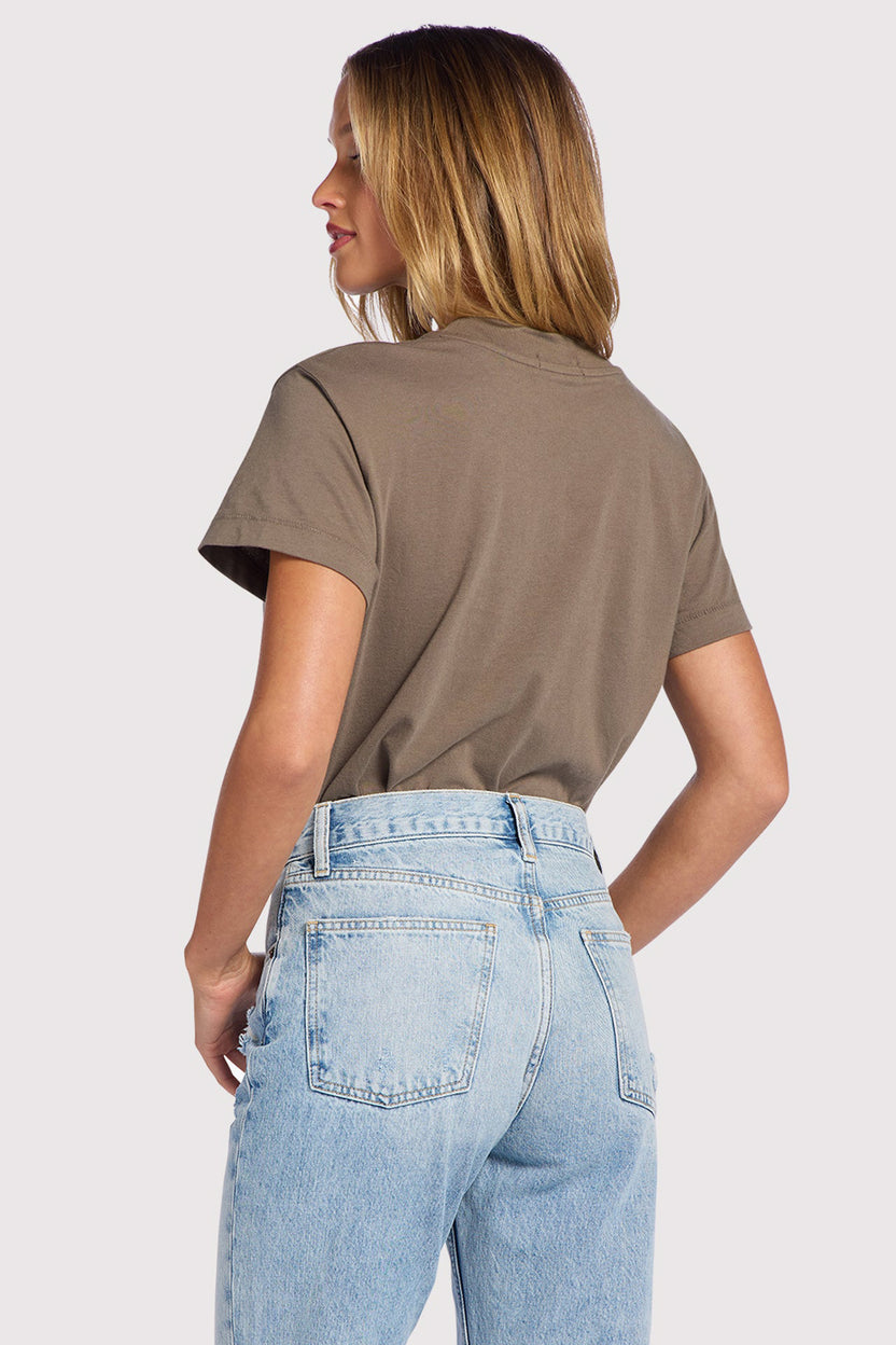 Soft Cotton Everyday T-Shirt Bodysuit | Women’s Cotton T-Shirt Bodysuit ...