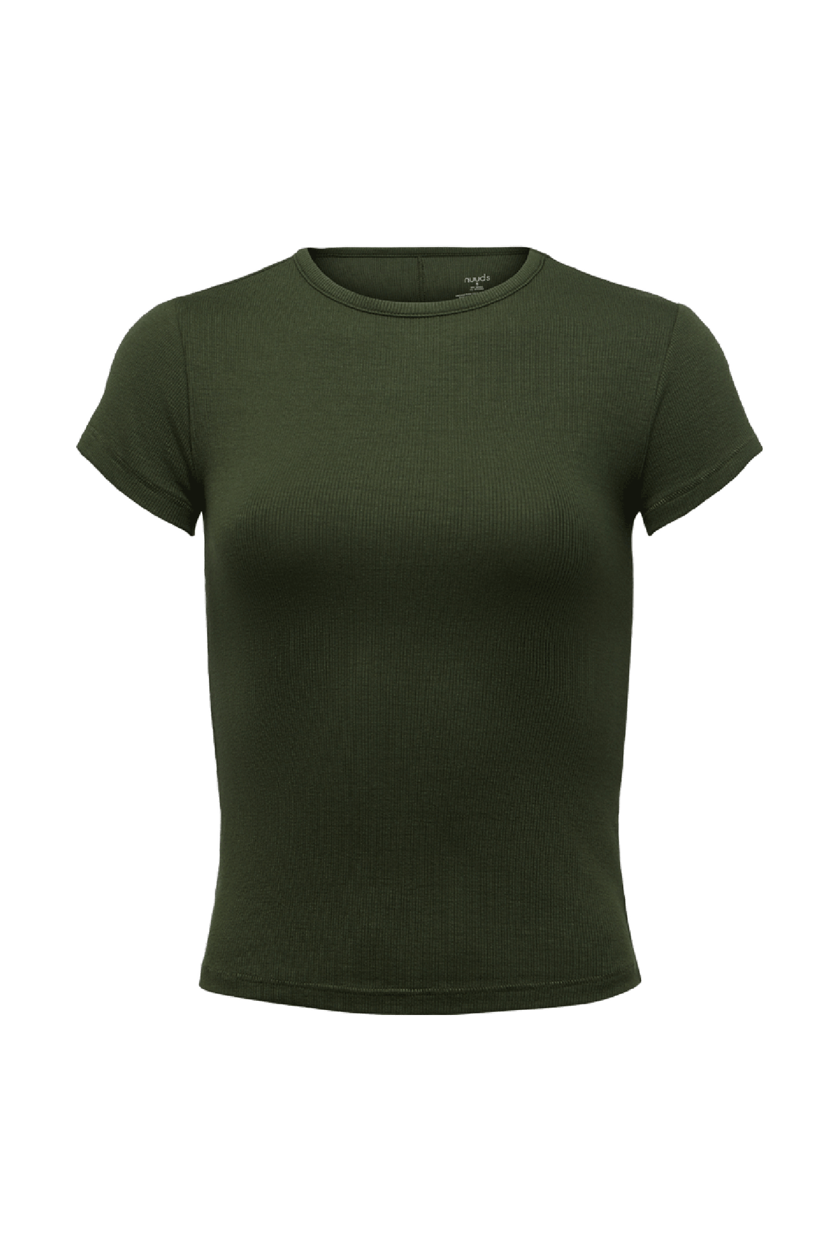 Slinky Rib Tee | Everyday Essential - Basic Ribbed Tee by nuuds