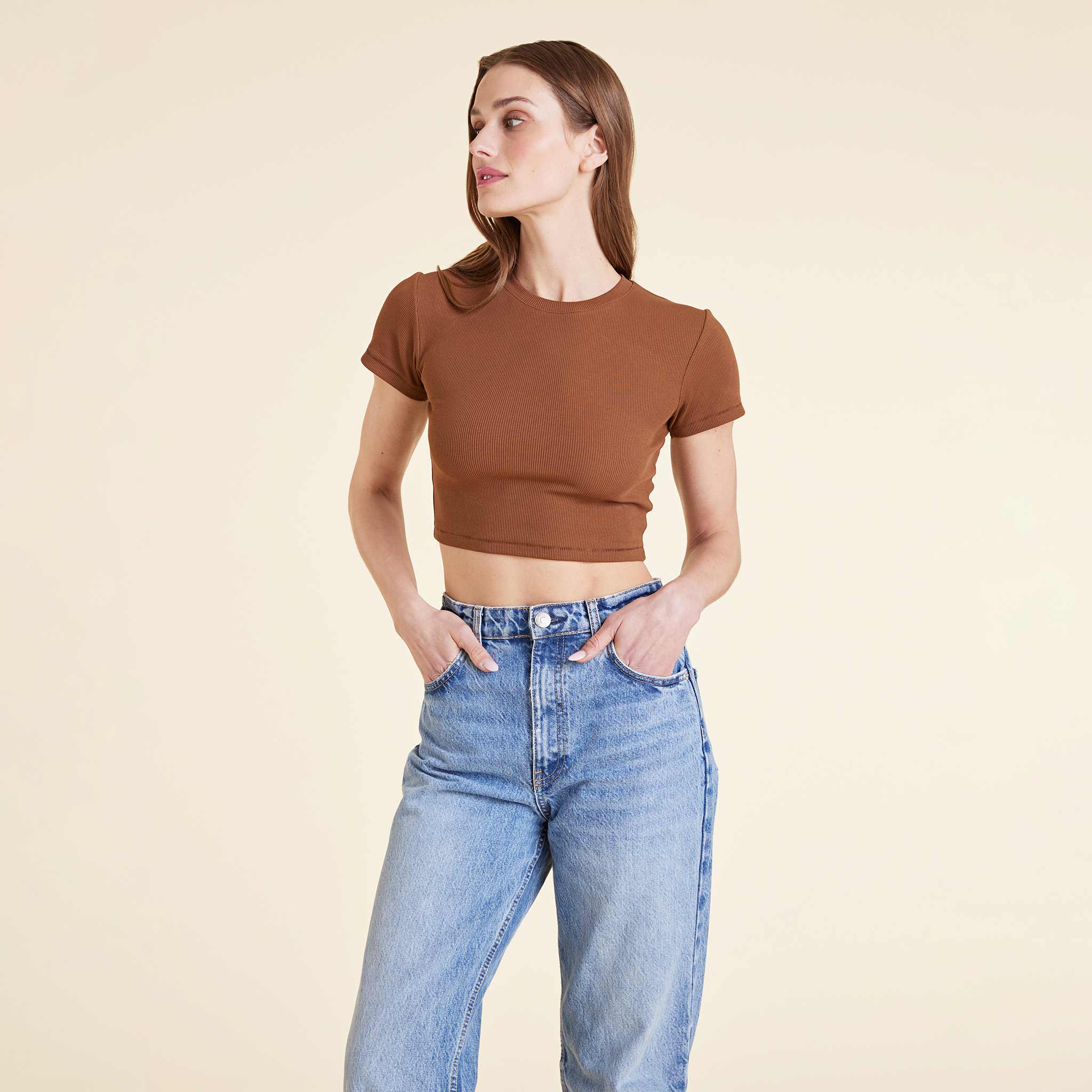 Baby Tee | Chocolate