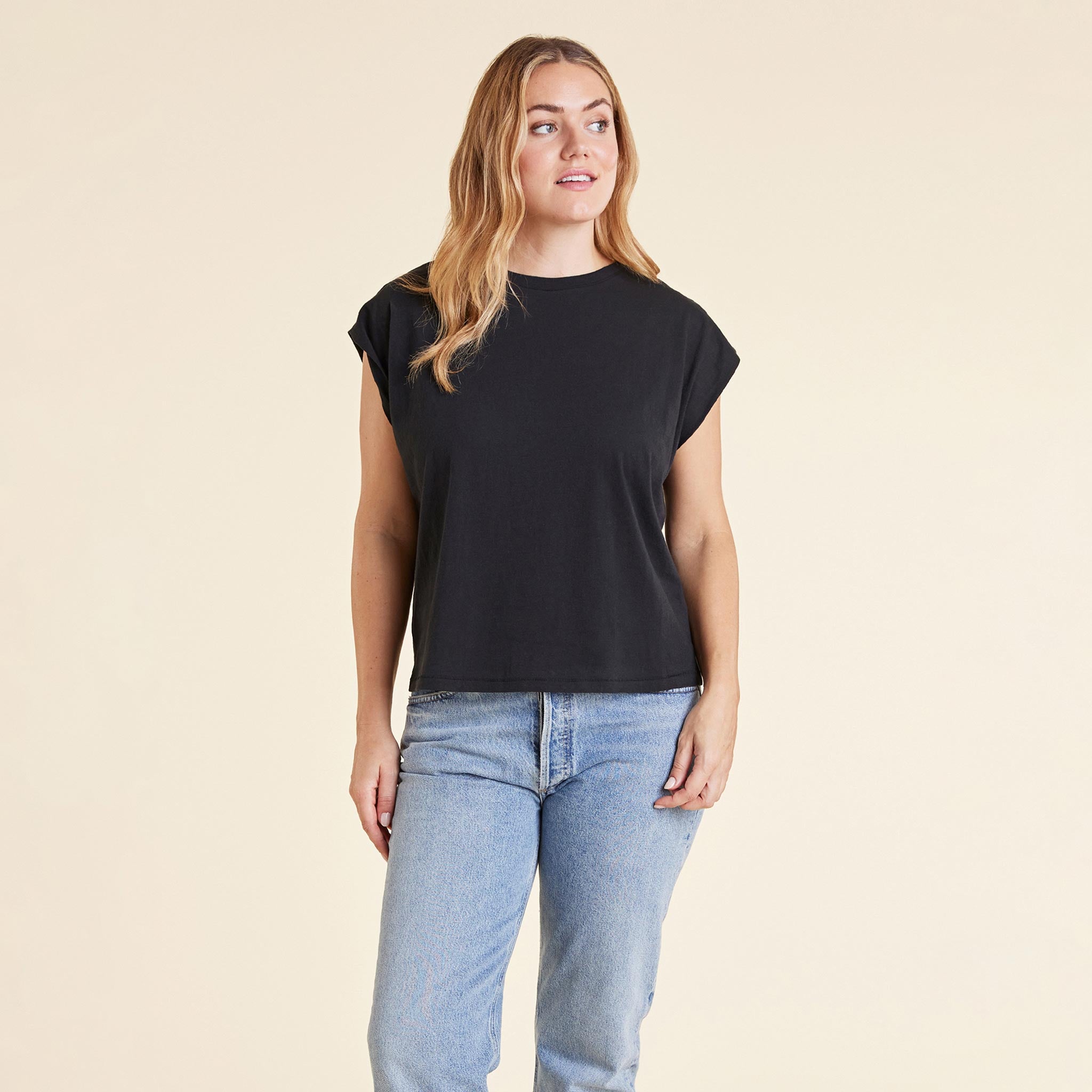 Muscle Tee | Black