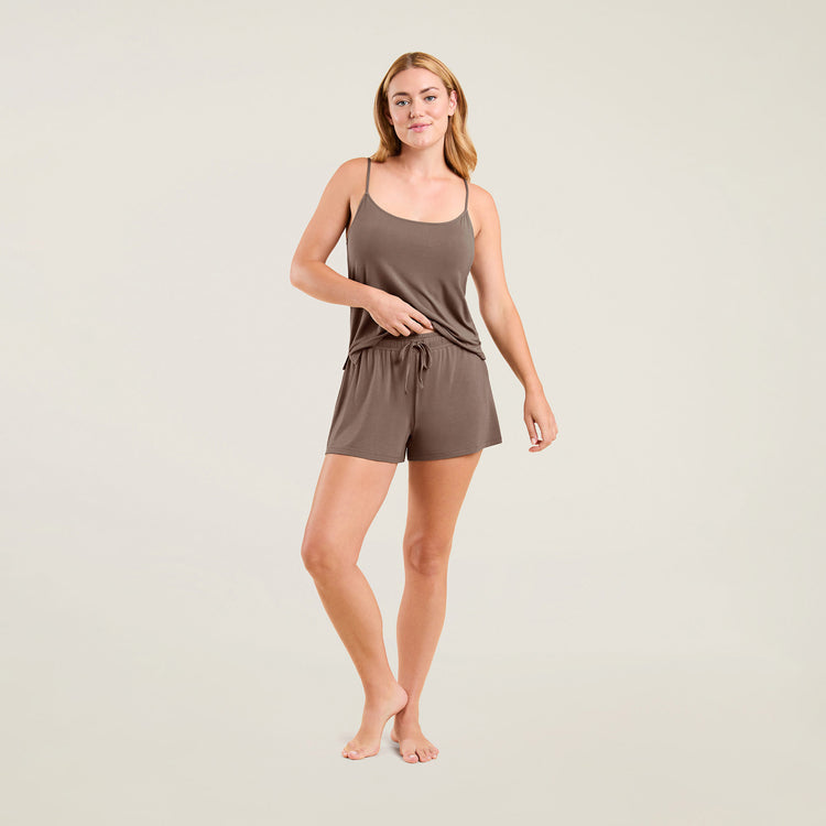Cami Sleep Set | Mocha